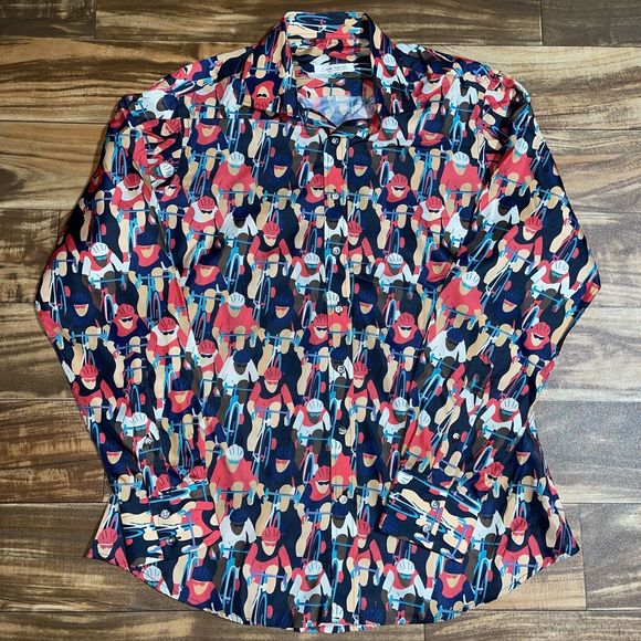 Bespoke | Shirts | Sam Surin Bespoke Custom Made Bicycle Bike All Over ...